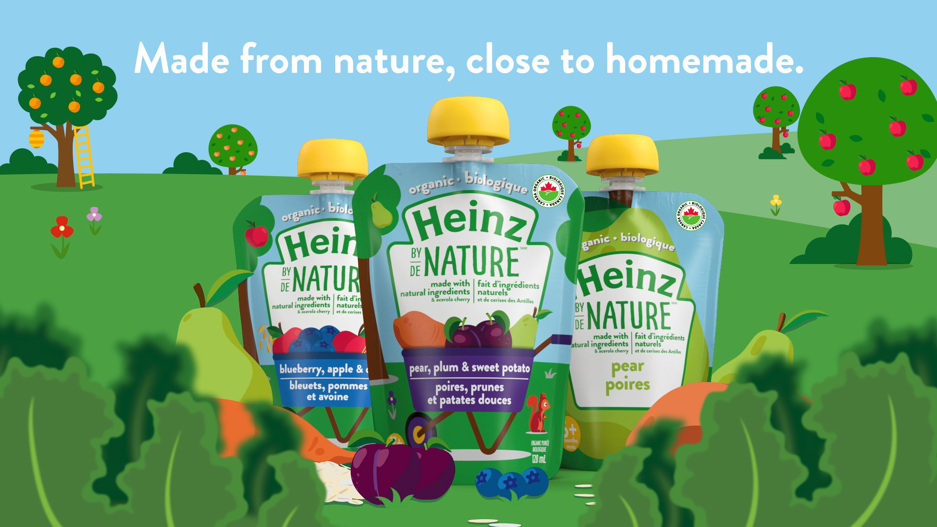 Heinz Launches HEINZ BY NATURE Baby Food With Organic Options