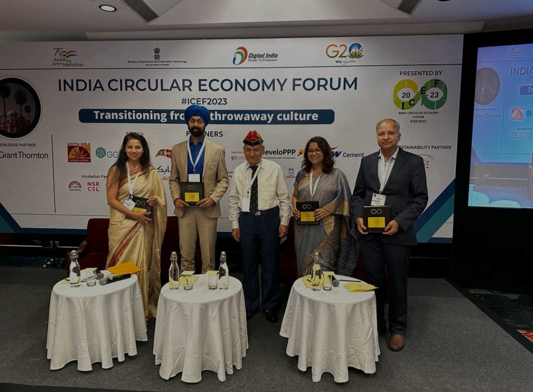Global leader in circular economy: India