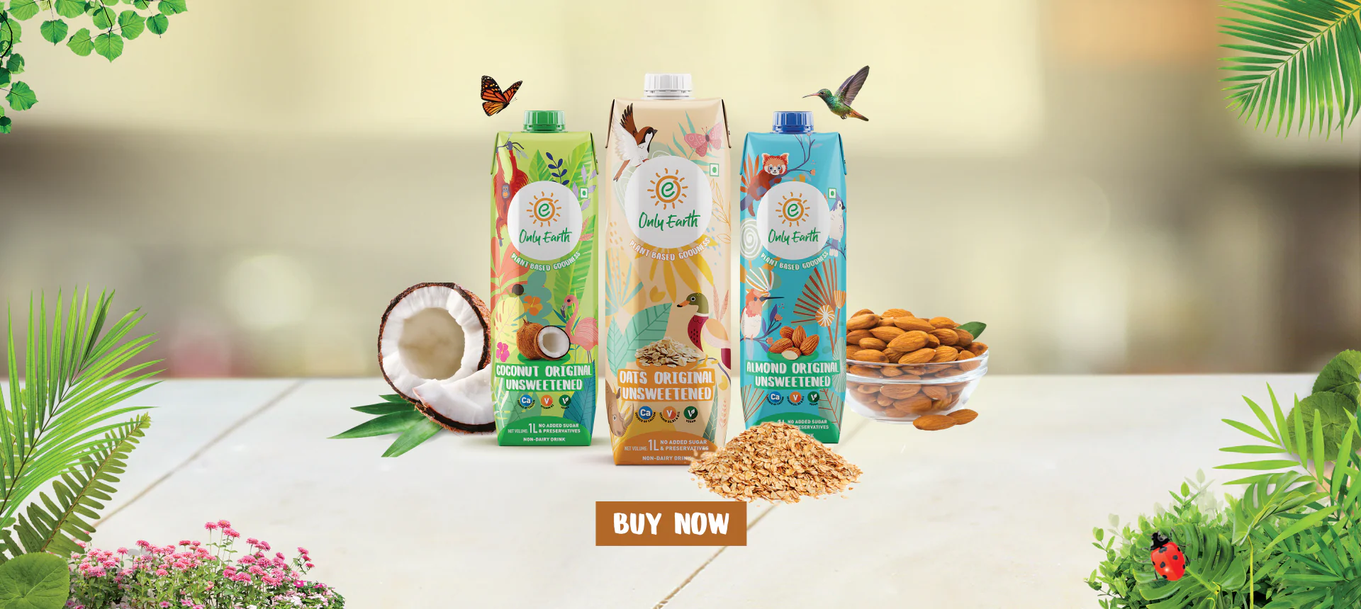 Only Earth Plant-Based Drinks: A Sustainable Movement